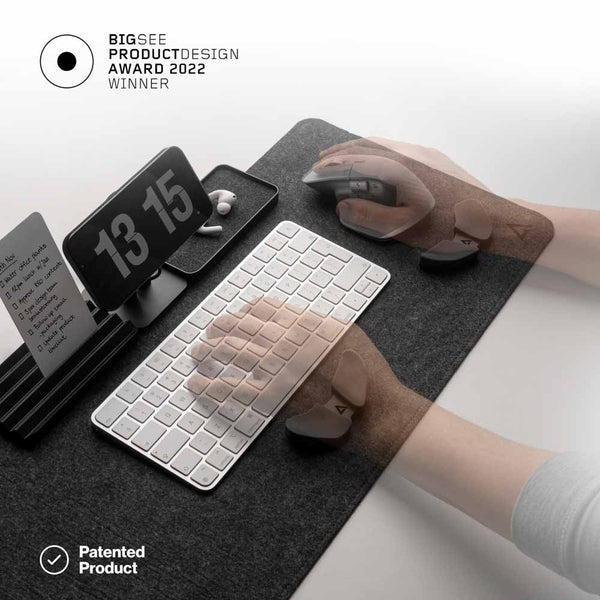 Carpio 2.0 - Ergonomic Wrist Rest - DeltaHub