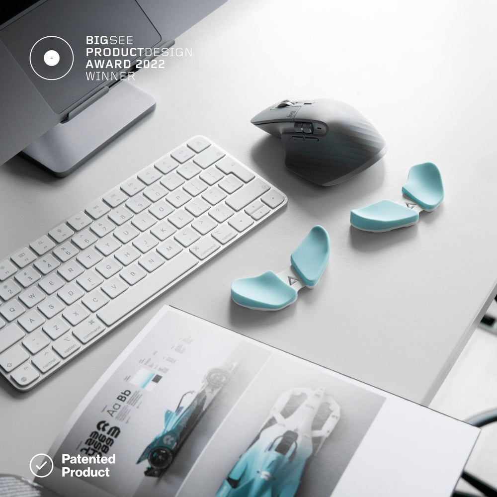 Carpio 2.0 Set - Ergonomic Keyboard Wrist Rest | DeltaHub